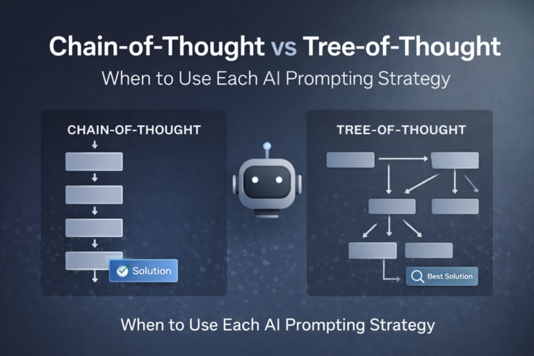 Chain-of-Thought vs Tree-of-Thought: AI Prompting Guide