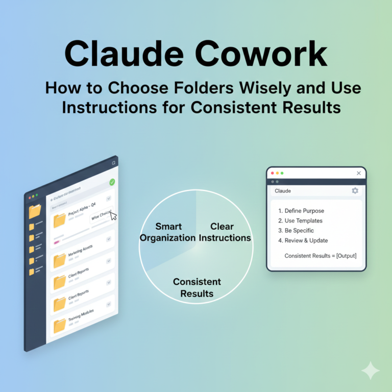 Claude Cowork: Smart Folders & Instructions Guide